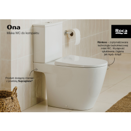 Interprom Monoblok ROCA ONA RIMLESS komplet Interprom